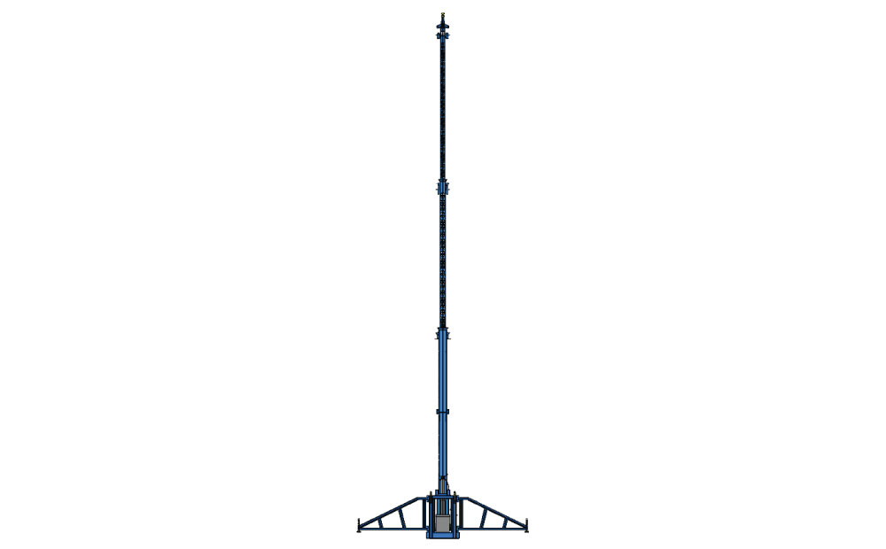 Wireline Telescopic Mast - Winchtech Engineering